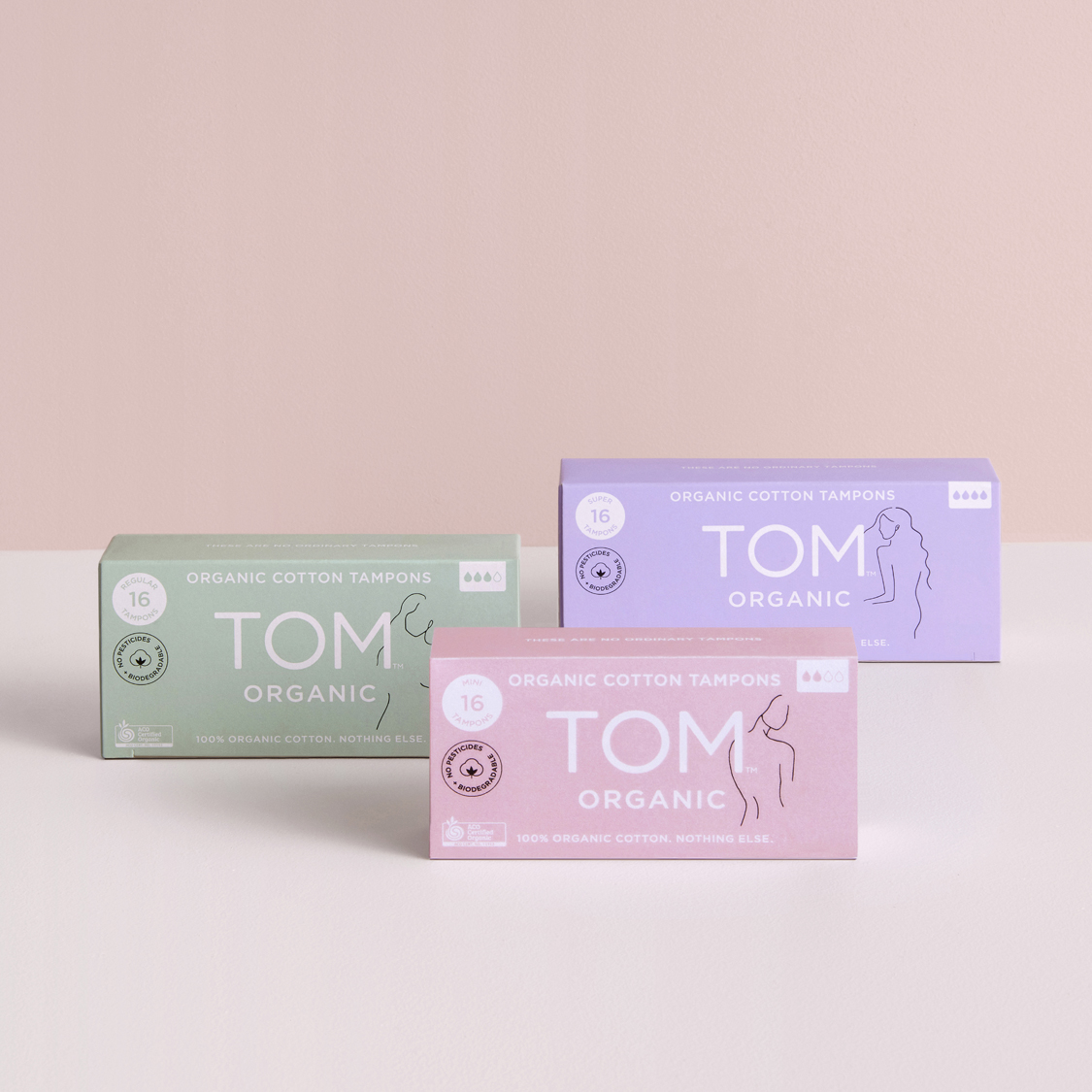 TOM Organic Tampons | TOM Organic